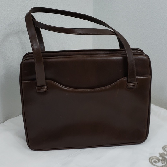 Original by Holzman | Bags | Vintage Mocha Handbag With Matching Coin ...